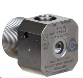 HP1 - 350 bar氢气端部插头TPRD - 安迪泰克